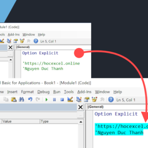 Hướng dẫn cách khai báo biến khi viết code trong VBA Excel - Học Excel ...