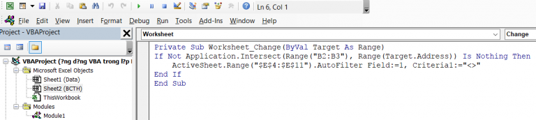 Lập Báo cáo tổng hợp tự động với Excel và VBA - Học Excel Online