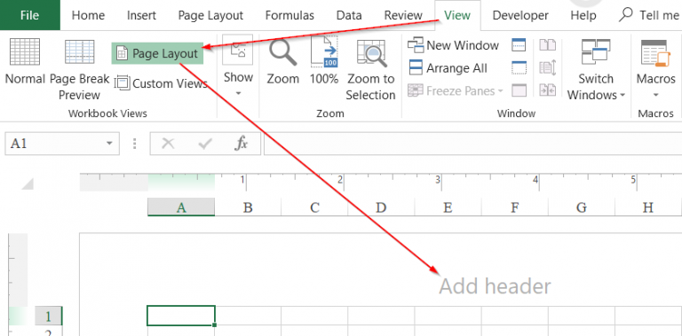 Hướng dẫn cách chèn logo vào Header của các trang in trong Excel - Học ...