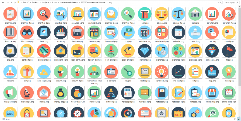 Chia sẻ 1000 biểu tượng icons dùng cho báo cáo Excel hoặc PowerPoint ...