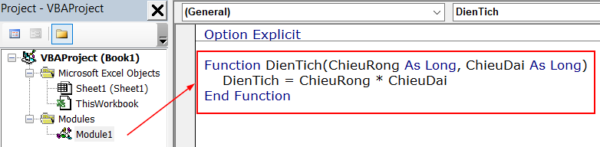 Hướng dẫn cách viết hàm tự tạo trong Excel bằng VBA - Học Excel Online ...